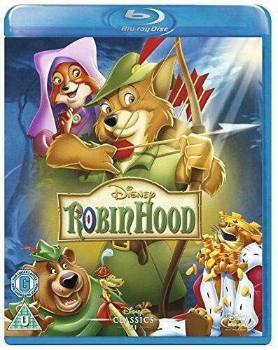 Робин Гуд (1973) Blu-ray (блю рей) Дисней