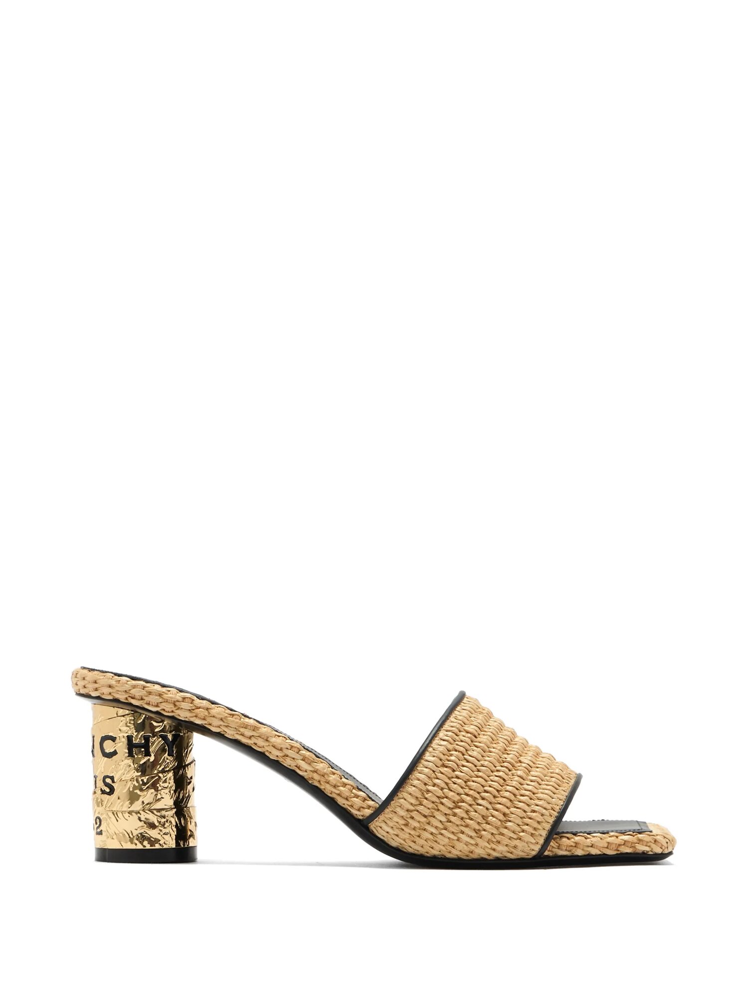 Мюли Raffia heeled mules