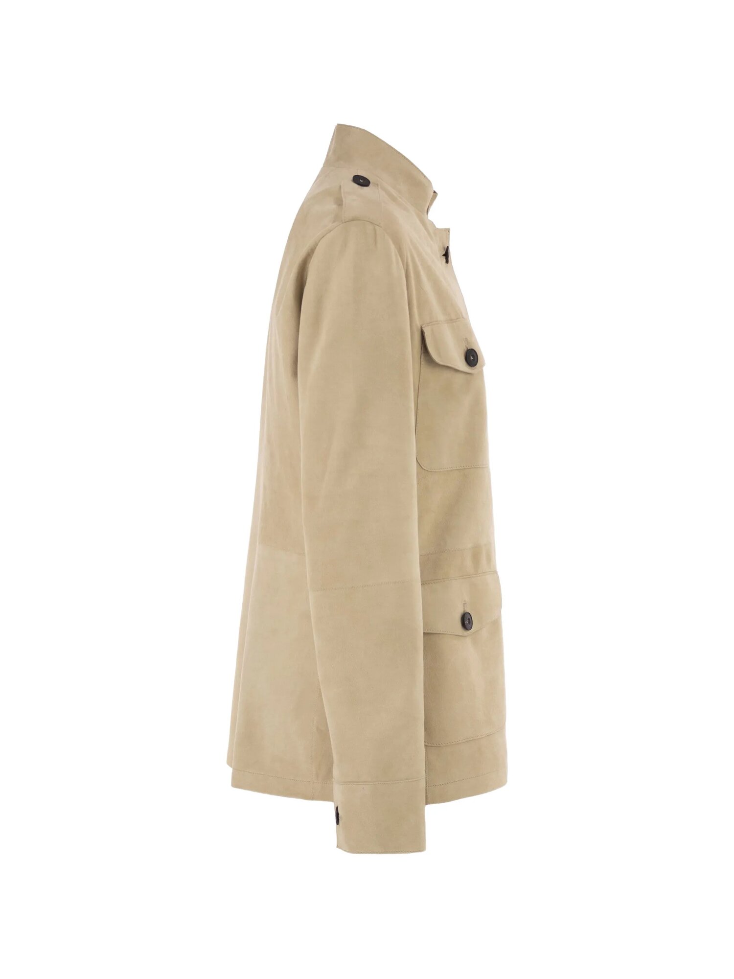 Куртка Antonelli Suede patch-pocket jacket, размер 42, разноцветный — фото 1
