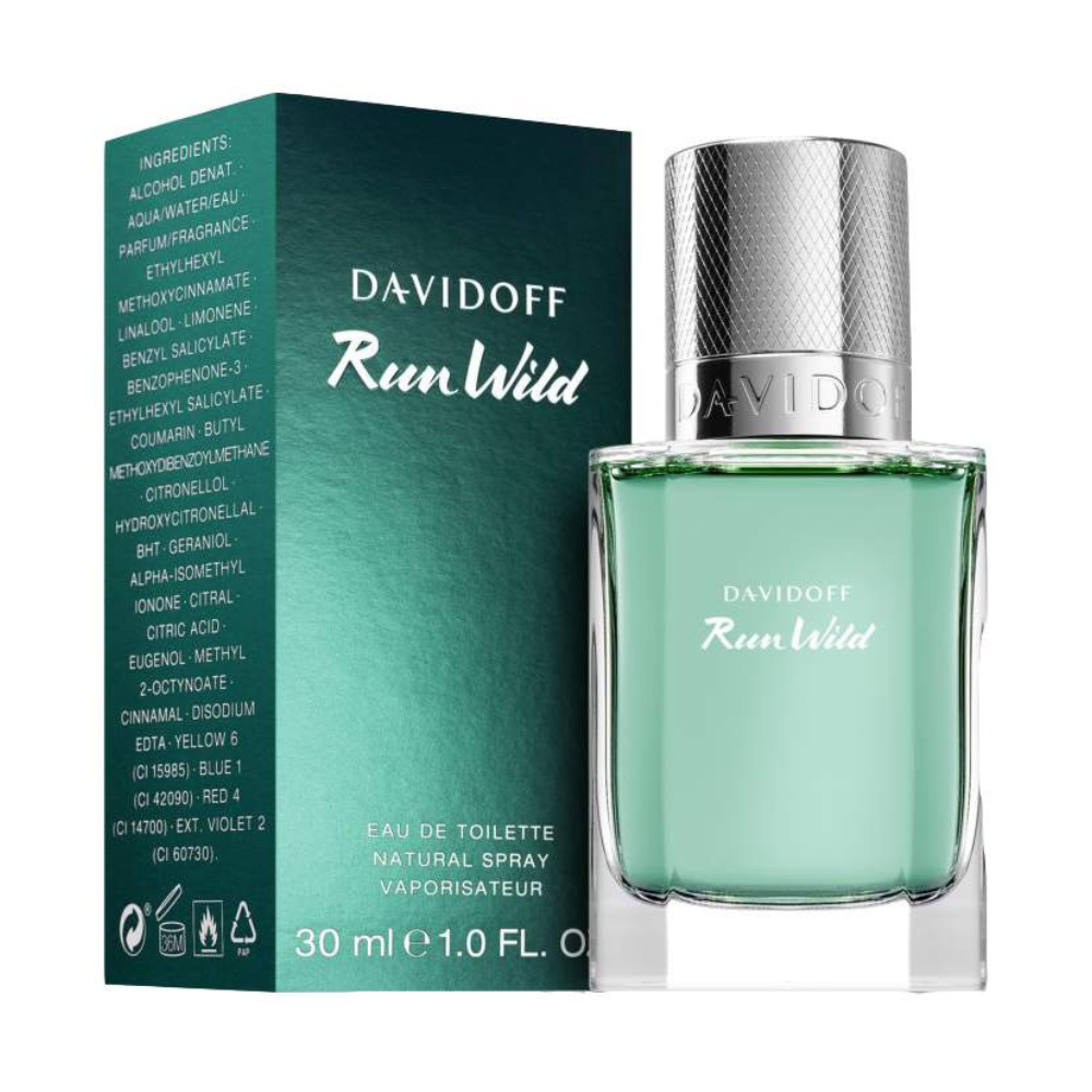 Davidoff Run Wild 30 мл туалетная вода, мужские, фужерные, пряные