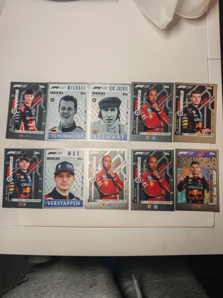Коллекционная карточка Topps 2025 Turbo Attax F1
