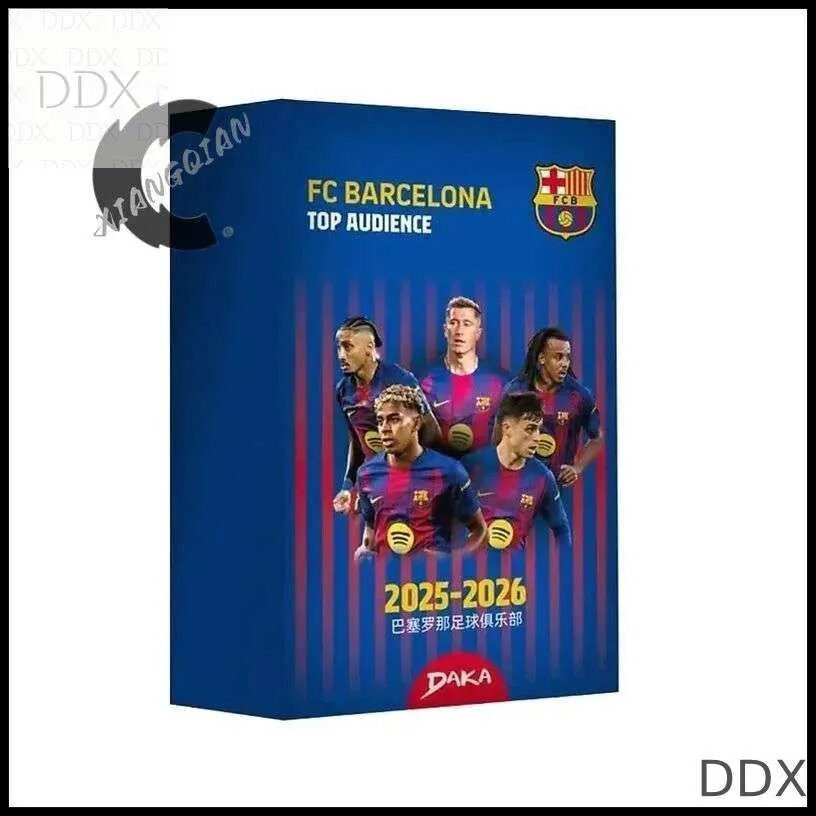 Футбольные карточки DAKA 25-26 (Барселона, Futbol Club Barcelona), коллекционные, TOP AUDIENCE
