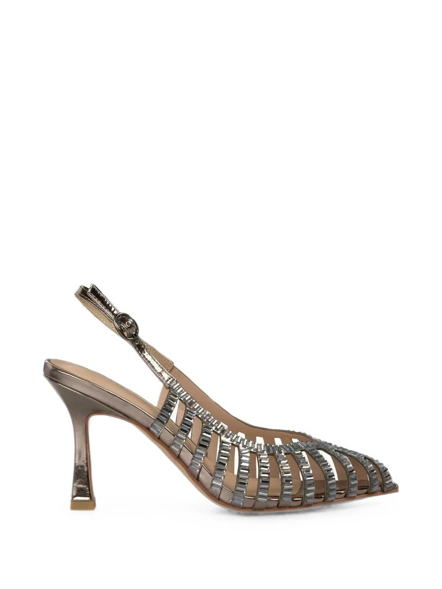 Туфли Salon crystal-embellished cage-style pumps 