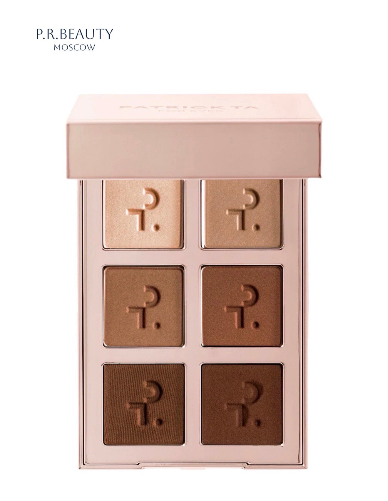 PATRICK TA Major Dimension Essential Artistry Edit Eyeshadow Palette Палетка теней в оттенке Light