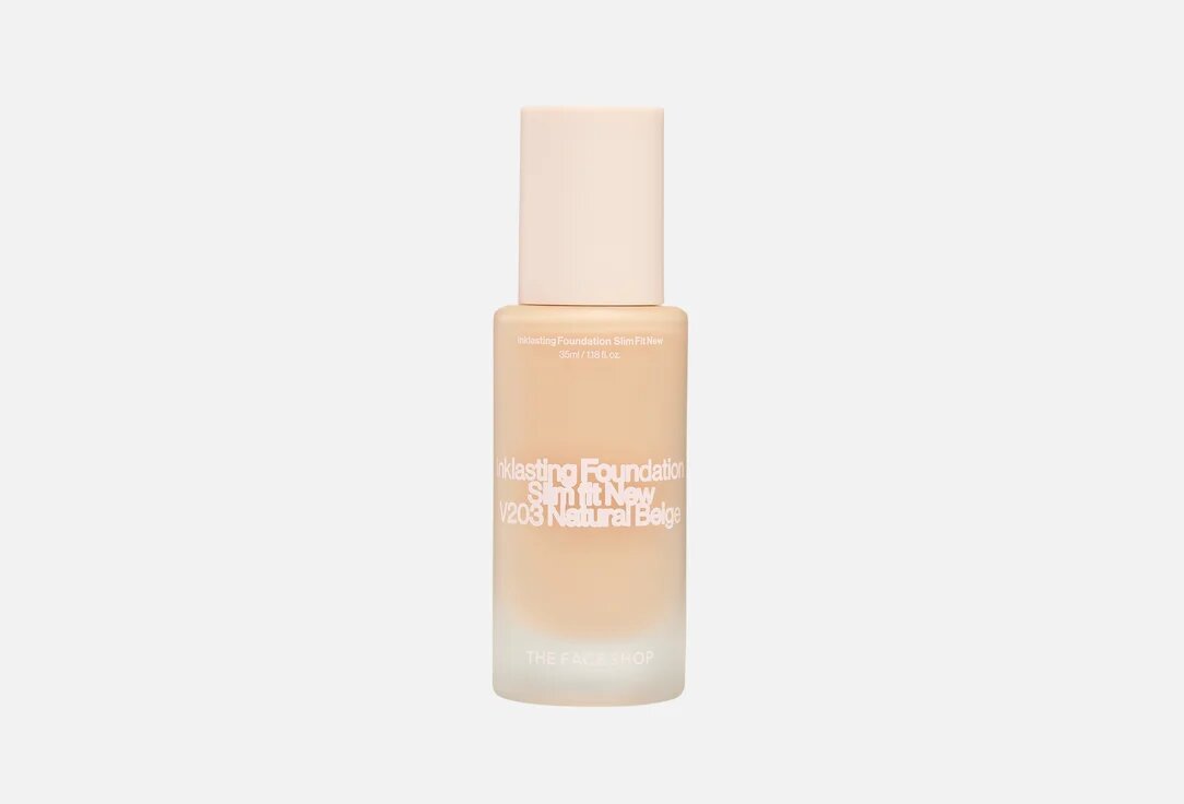 FMGT INK LASTING FOUNDATION SLIM FIT NEW Тональная основа для лица SPF 35+ 35 мл V203, Natural beige