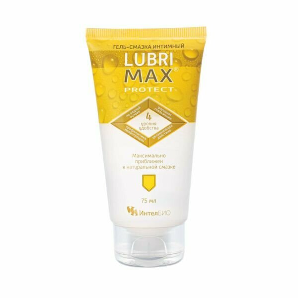 Гель-смазка интимный Protect Lubrimax/Лубримакс туба 75мл
