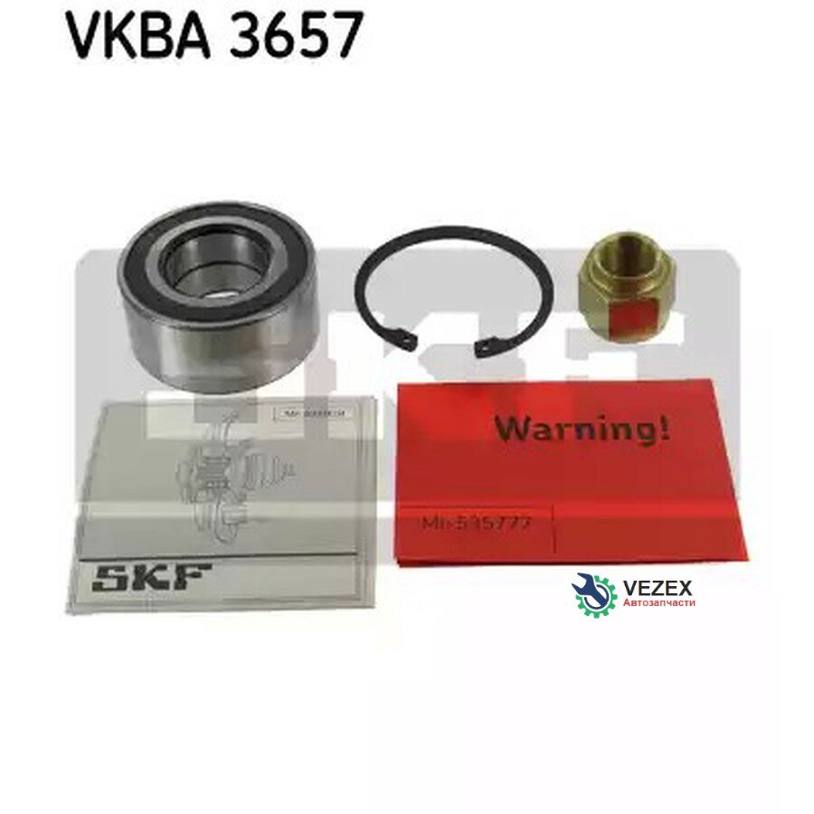 SKF VKBA3657 Подшипник ступицы, комплект