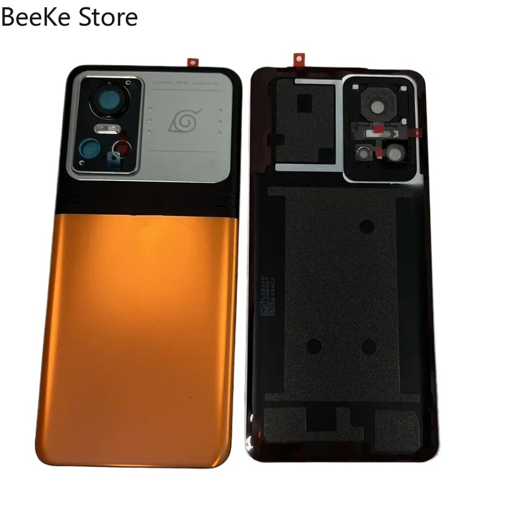 Крышка Realme GT Neo 3 Neo3 5G Orange с клеем для камеры