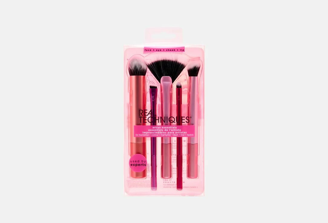 Real Techniques Artist essentials Набор кистей для макияжа 5шт