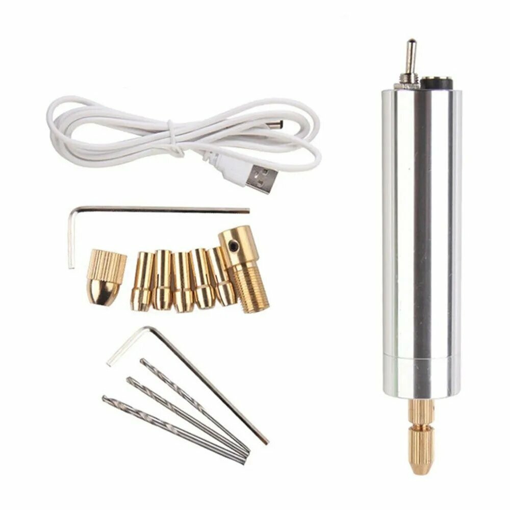 Мини-электрические дрели USB гравировальная ручка шлифовальный станок DIY деревянные украшения ремесленные инструменты