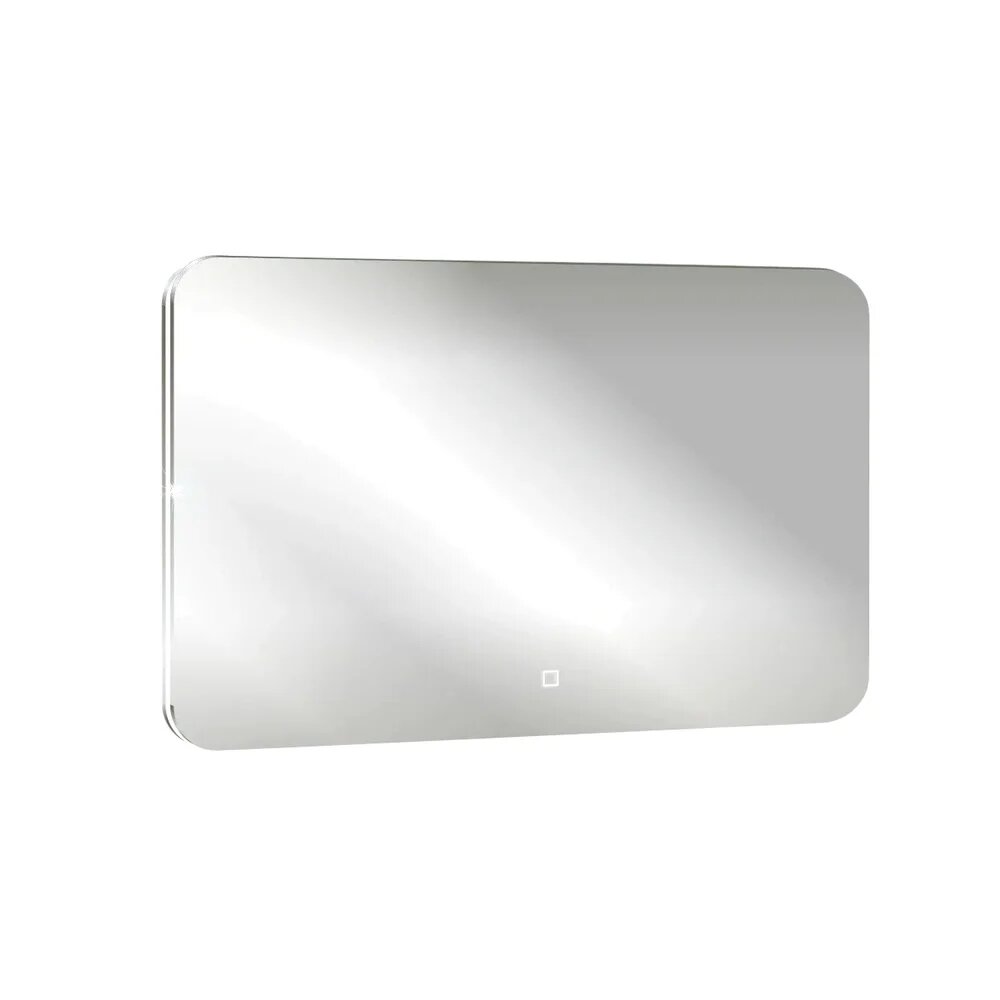 Зеркало Silver Mirrors Паллада со светодиодной подсветкой, 80 см, с сенсорным управлением, зеркало настенное в ванную, в современном стиле