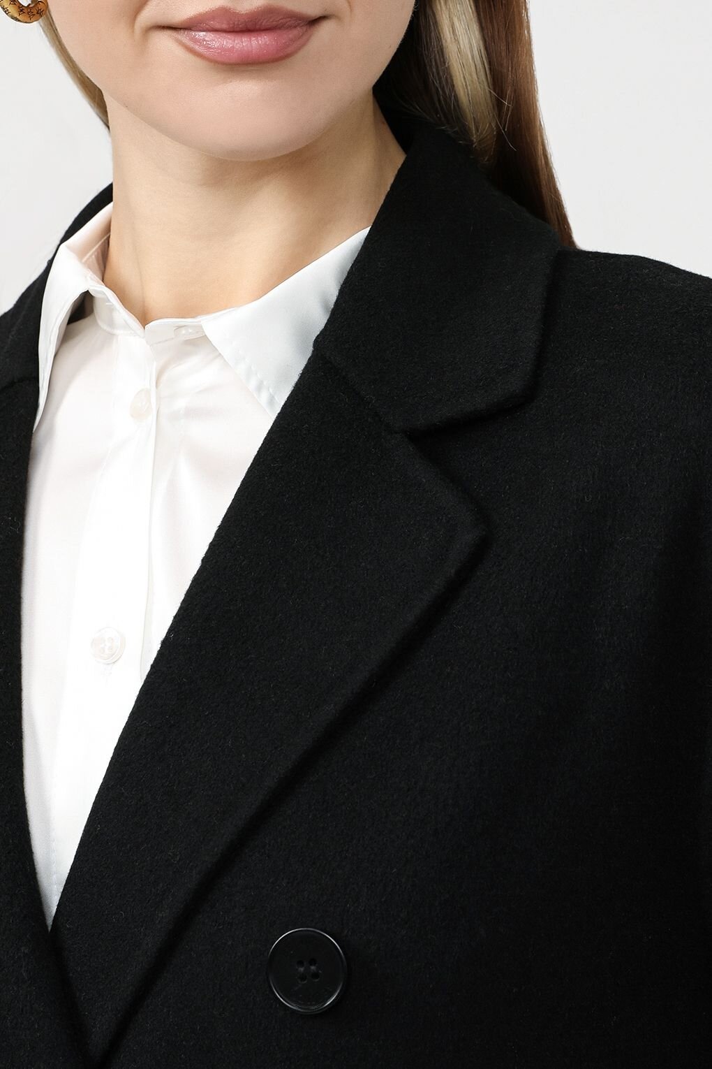 Пальто BELUCCI, размер 48, черный — фото 1