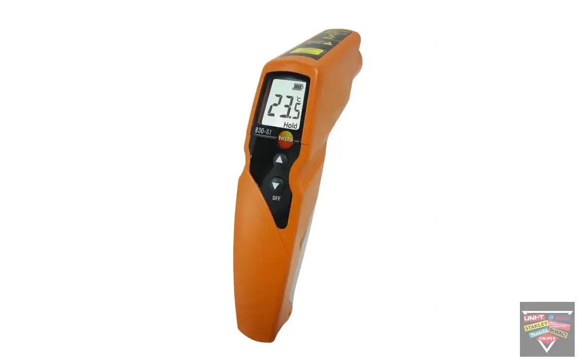 Testo 830-S1 - промышленный пирометр, оптика 10:1, 1-точечный лазер На Главную testo 830-S1