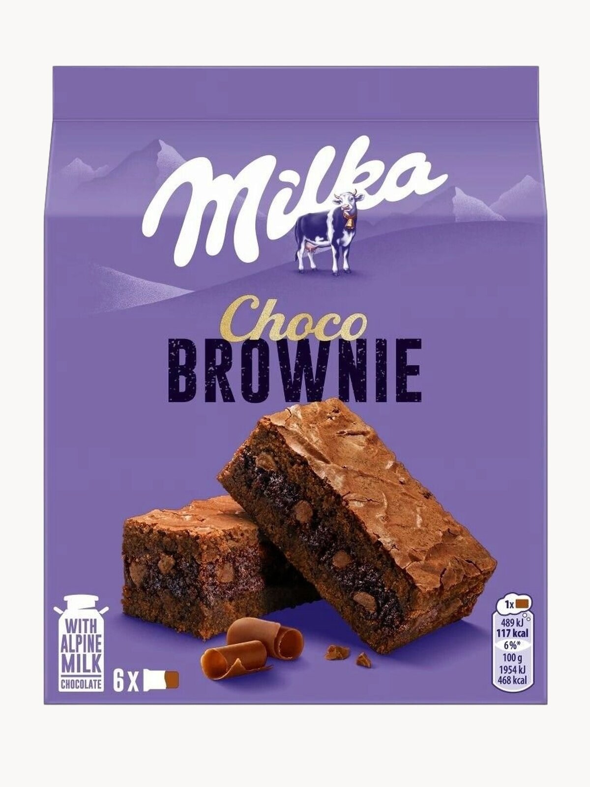 Бисквитное пирожное Милка Чоко Брауни / Milka Choco Brownie 150 гр