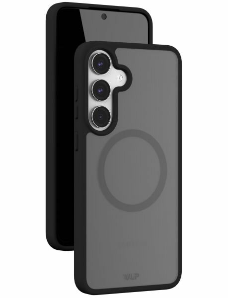 Накладка силикон VLP Moon Case with MagSafe для Samsung Galaxy S25 FE Black (Черный)