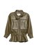 Куртка DUCIE Hope cinched-waist jacket, размер 46, зеленый