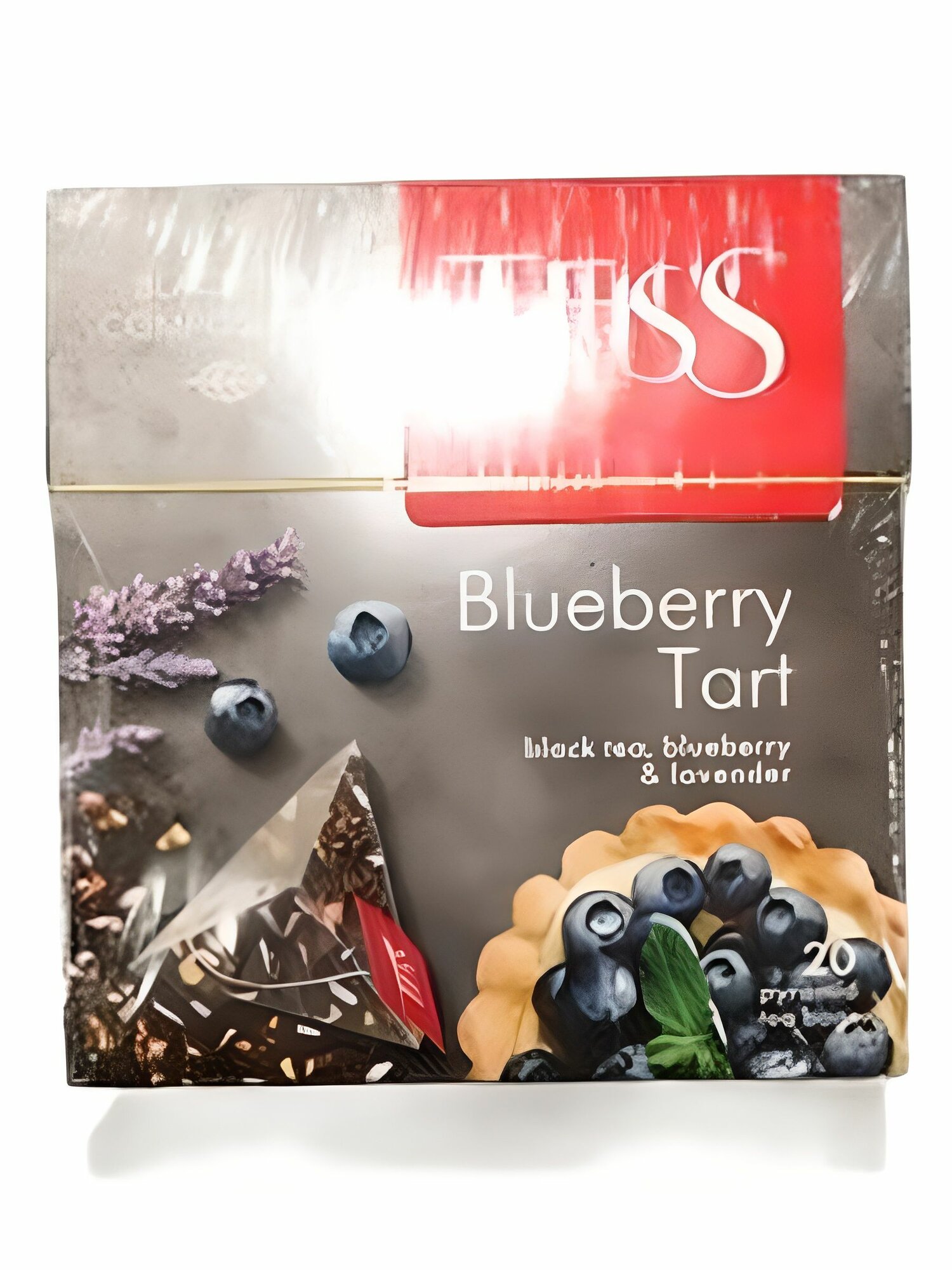 Чай в пирамидках черный Tess Blueberry Tart (Блюберри Тарт) 20 пак.