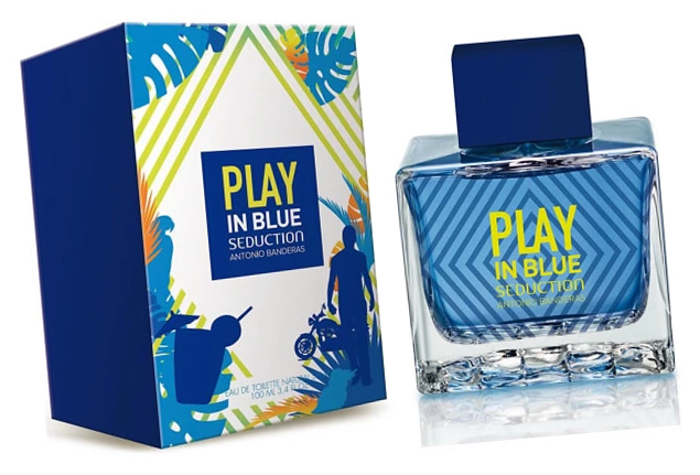 Antonio Banderas Play In Blue Seduction For Men eau de toilette для мужчин 100 мл - Плей Ин Блю