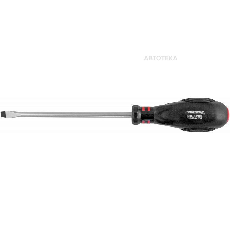 Отвертка шлицевая HERCULES SL 1.2х6.5х150. 250мм 47064 JONNESWAY D03S6150