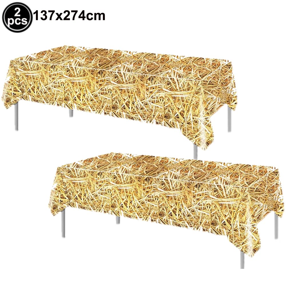 Бумажные украшения для фермерской вечеринки Бежевый, 2pcs