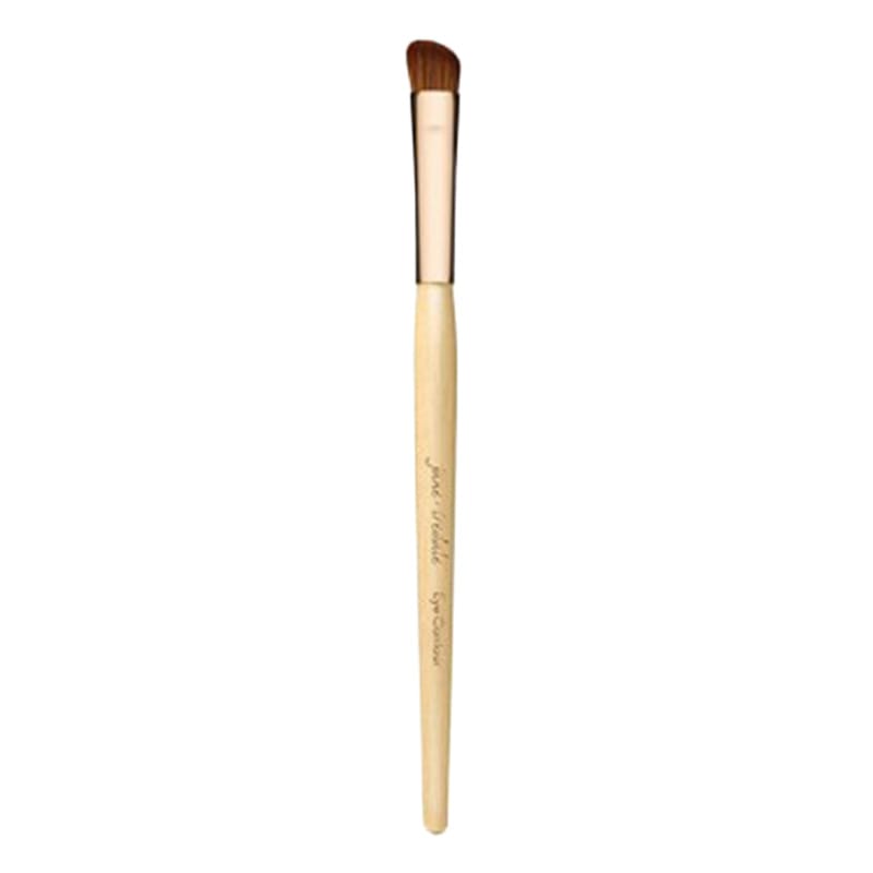 Кисть косметическая Jane Iredale Eye Contour Brush Веганская, слегка скошенная кисть для нанесения и растушевки теней 1 шт