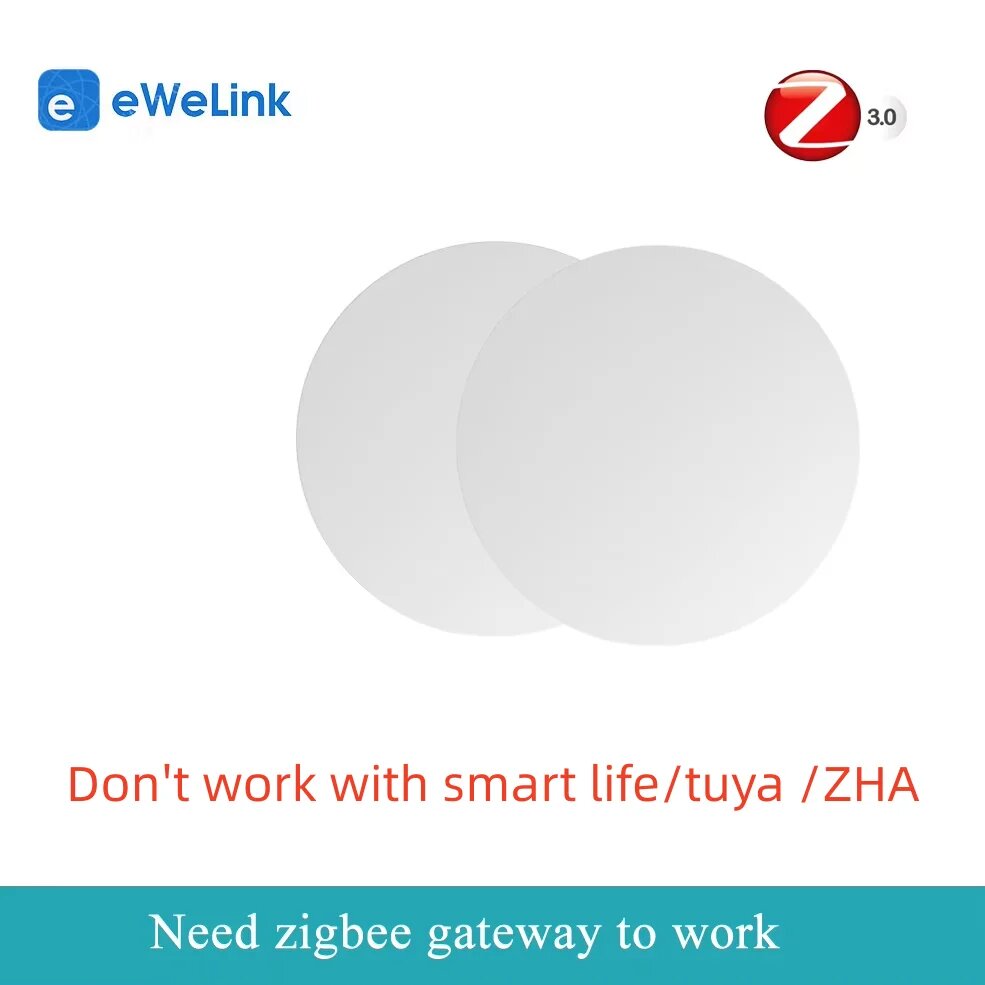 Беспроводная кнопка Coolo Zigbee для умного дома 2PCS