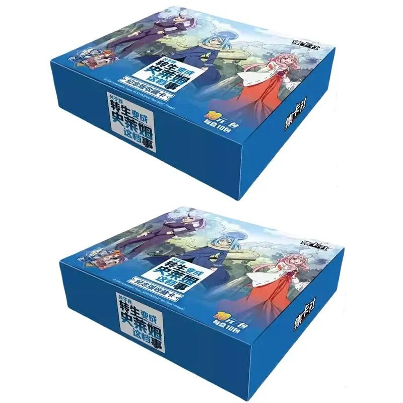 Коллекционные карты Card.Fun «Тот раз, когда я переродился в слайма» 2 box 20 packs