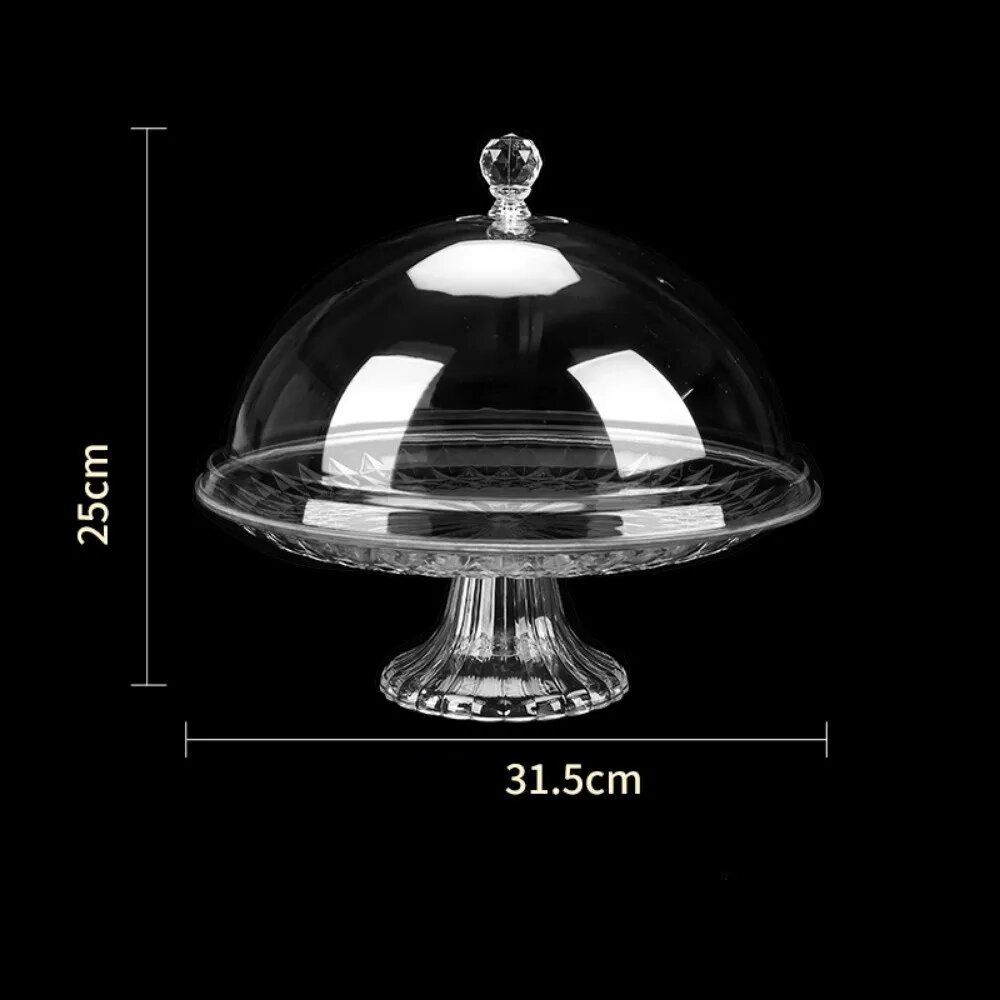 Купольная тарелка для торта B-30cm-12inch