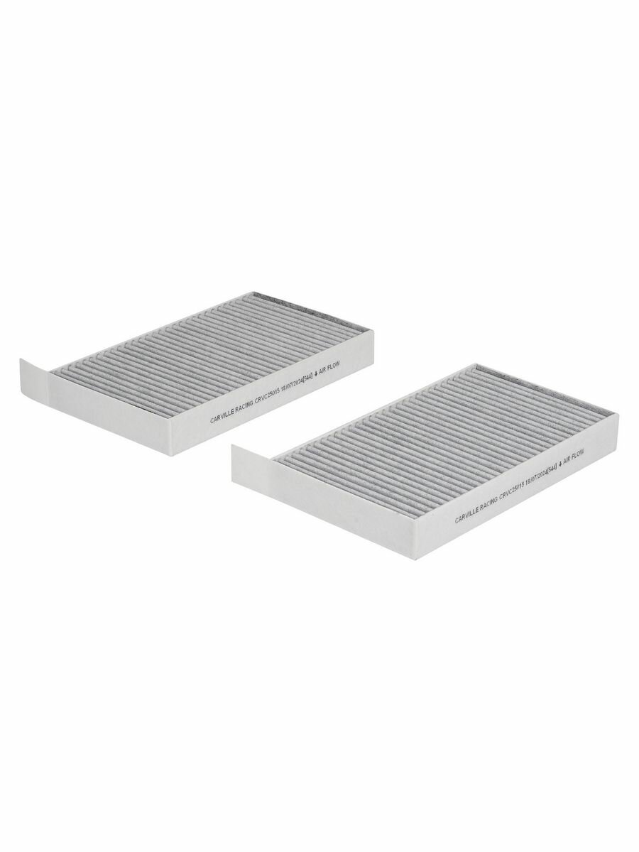 Фильтр салонный угольный (2 шт.) Carville Racing CRVC25015 для Tesla Model 3, Y / Тесла модель 3