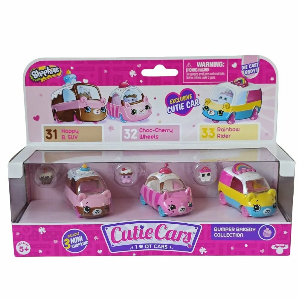 Симпатичный автомобиль S3 3 Pack-Asst 4 Детская игрушка Номер 31 Happy b.suv