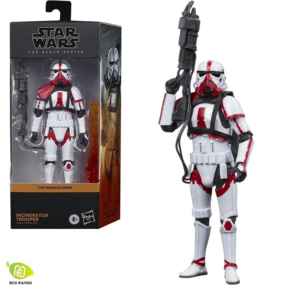 Фигурка-акция Hasbro Star Wars The Mandalorian Десант сжигателей, черная серия 15 см
