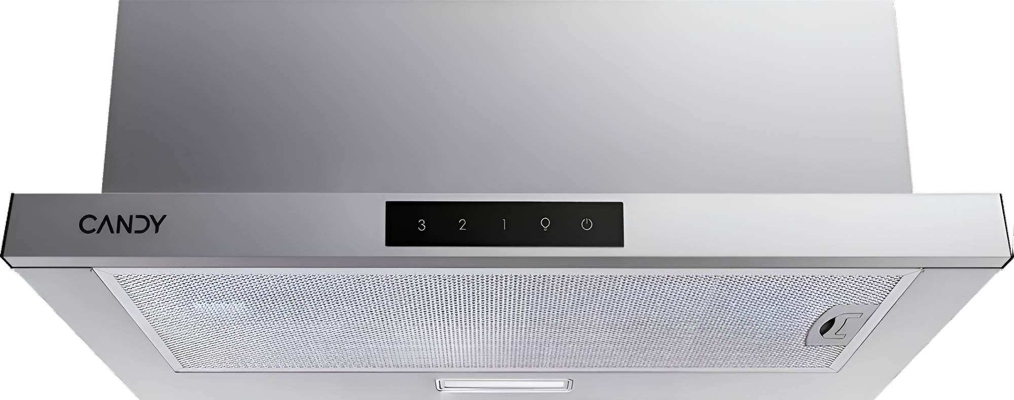 Вытяжка CANDY CVXT64SX, встраиваемая, 600 м³/час, цвет серебристый