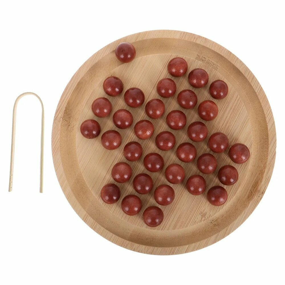 Игровой Набор Шахмат Солитер, Идеальный Для Одиночной Игры, Развитие Социальных Навыков, 1 Комплект