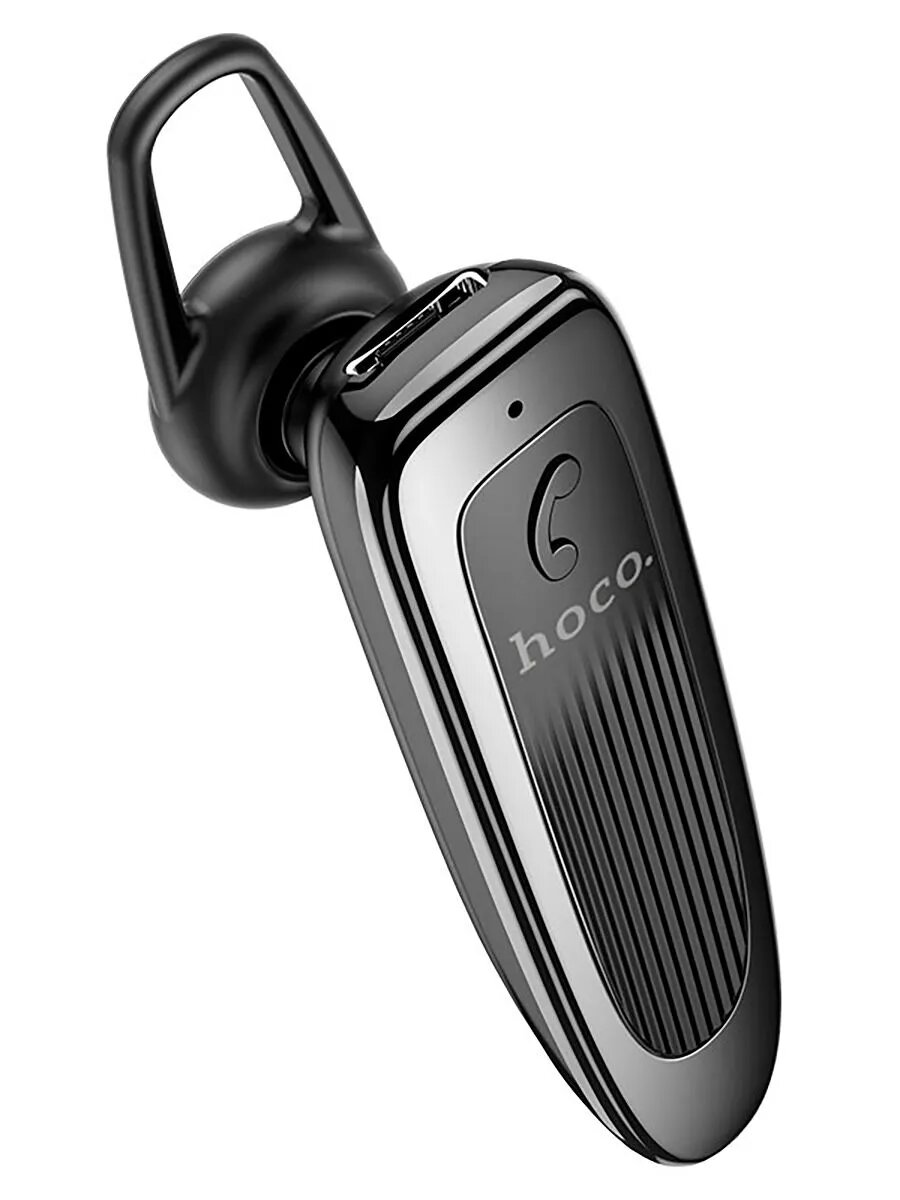 Гарнитура Bluetooth Hoco E60, цвет черный, 8-10 часов работы