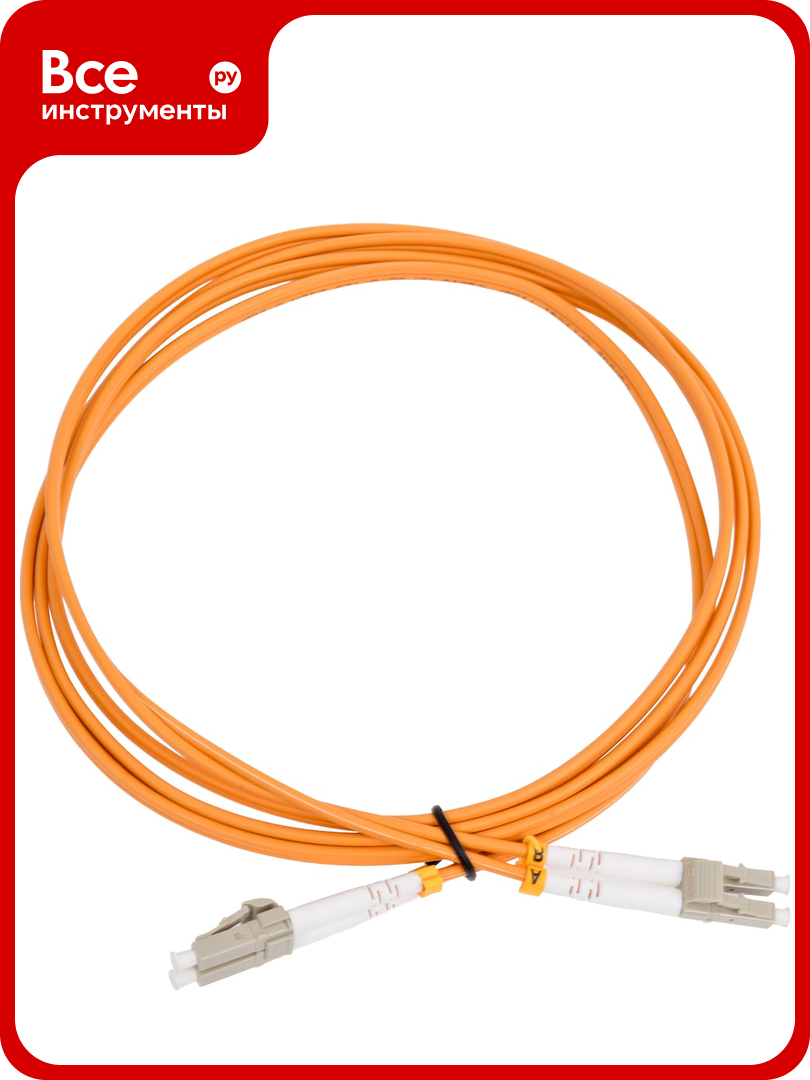 Оптический шнур Cabeus duplex lc-lc 62,5/125 mm 2м lszh FOP-62-LC-LC-2m