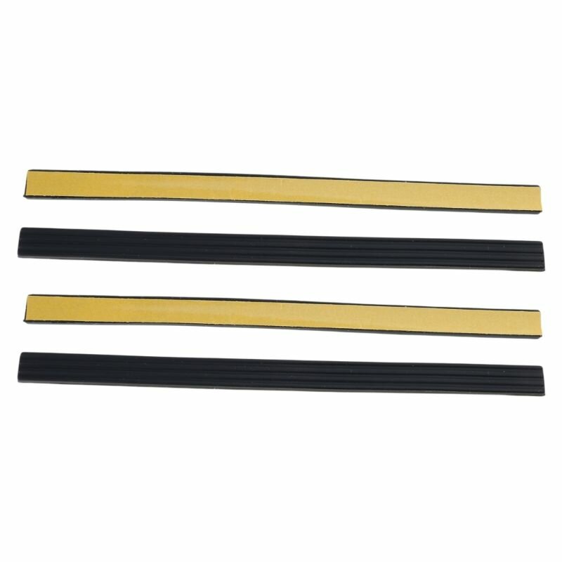 Защитный чехол для багажного колеса, тележки, бесшумный шумоподавитель и амортизирующий чехол-черный-упаковка из 4 штук