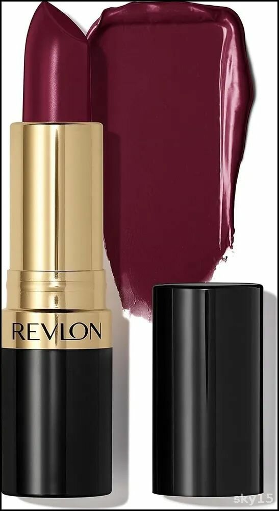 Эксклюзивная помада REVLON Super Shine обеспечивает увлажнение, мягкость и пухлость губ с розовым оттенком.