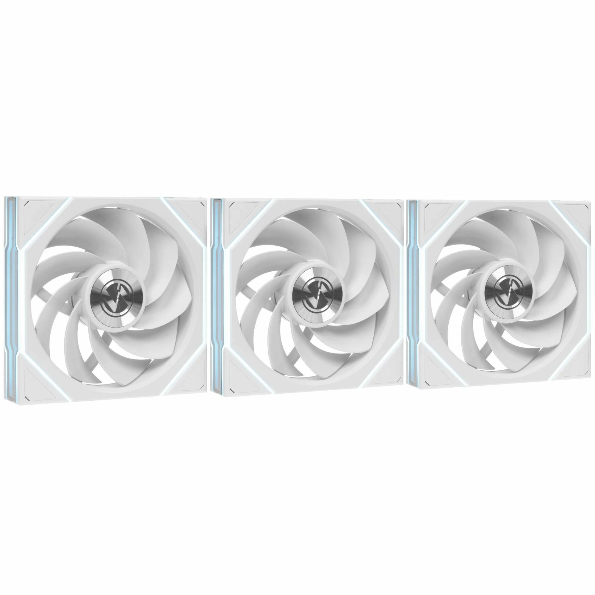 Комплект реверсных вентиляторов LIAN LI UNI FAN TL WIRELESS 120-3 REVERS G99.12RTL1W3W. R0 белый