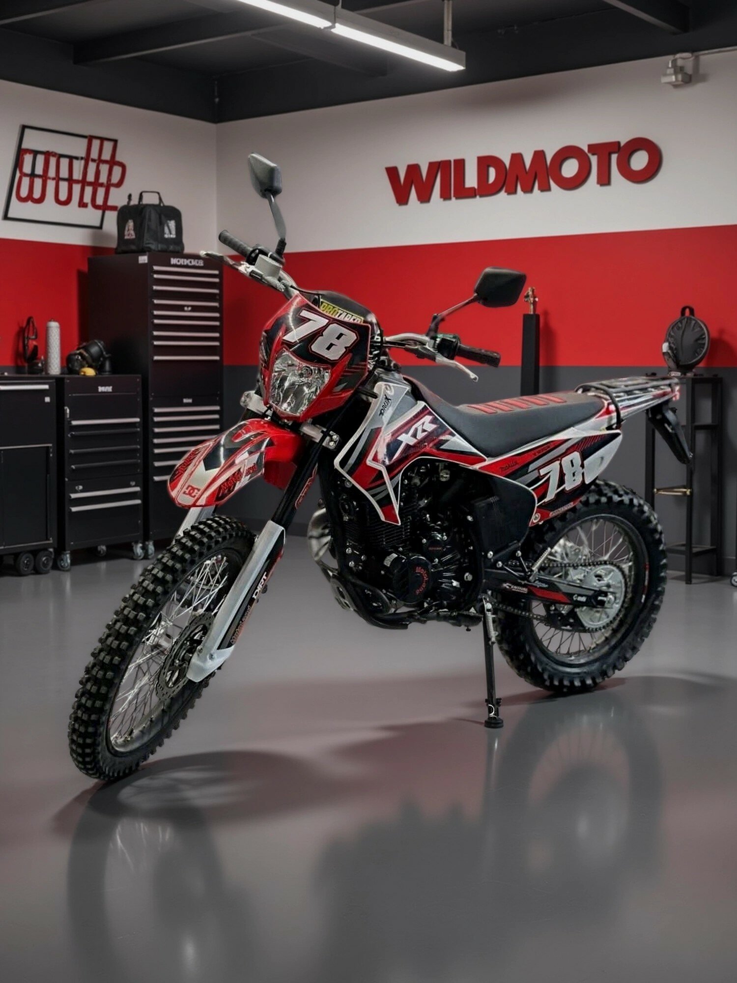 Мотоцикл с ❗ПТС❗ Motoland XR300 LITE (175FMM) 300 куб. см. / 25 л. с. / Кросс