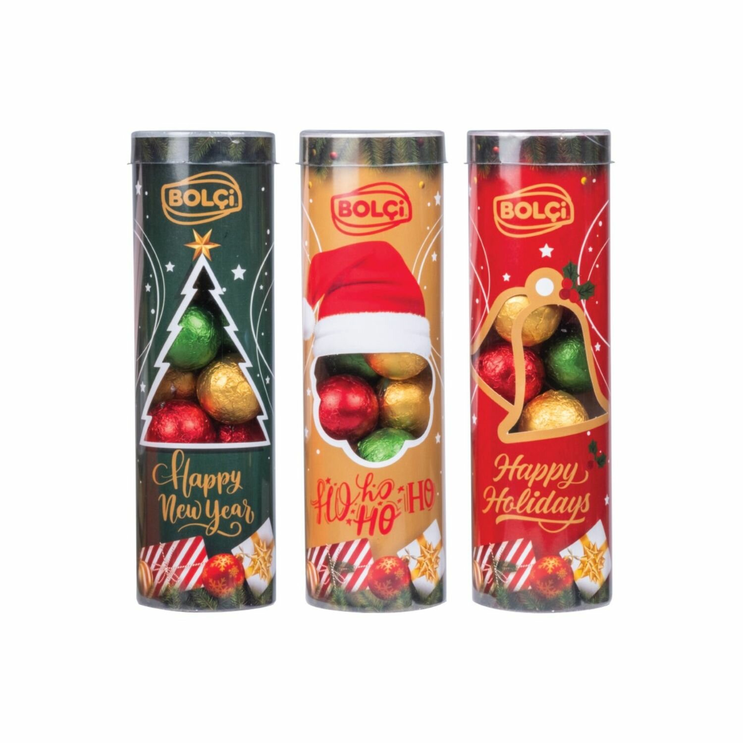 Конфеты шоколадные Bolci Christmas balls 140 г