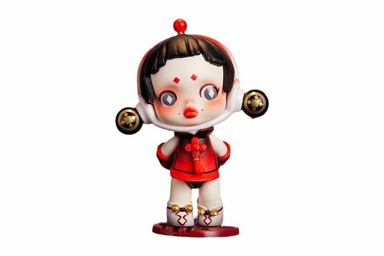 Фигурка унисекс POP MART Leaping Tiger Spring Festival Collection, Confirmed-Welcome Spring Blessing (Open)