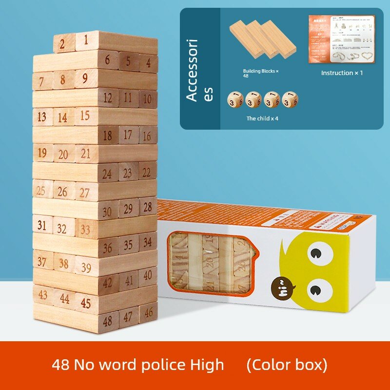 Конструктор из массива дерева, крупные детали, для 2 мальчиков, 4 девочек, 5 детей, 3-6 лет, развивающая игрушка,