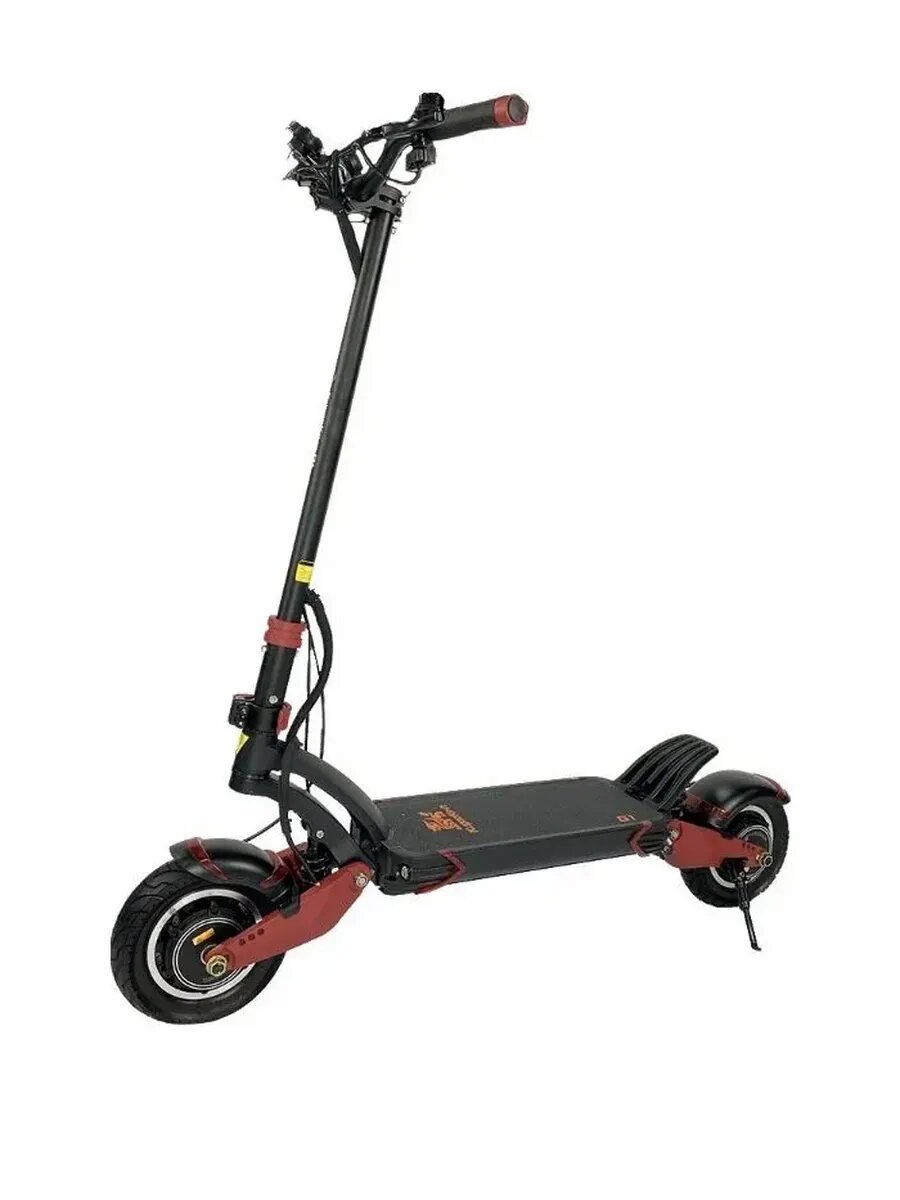 Электросамокат KUGOO G1, надувные колеса, задний стоп-сигнал, фара, Li-Ion аккумулятор