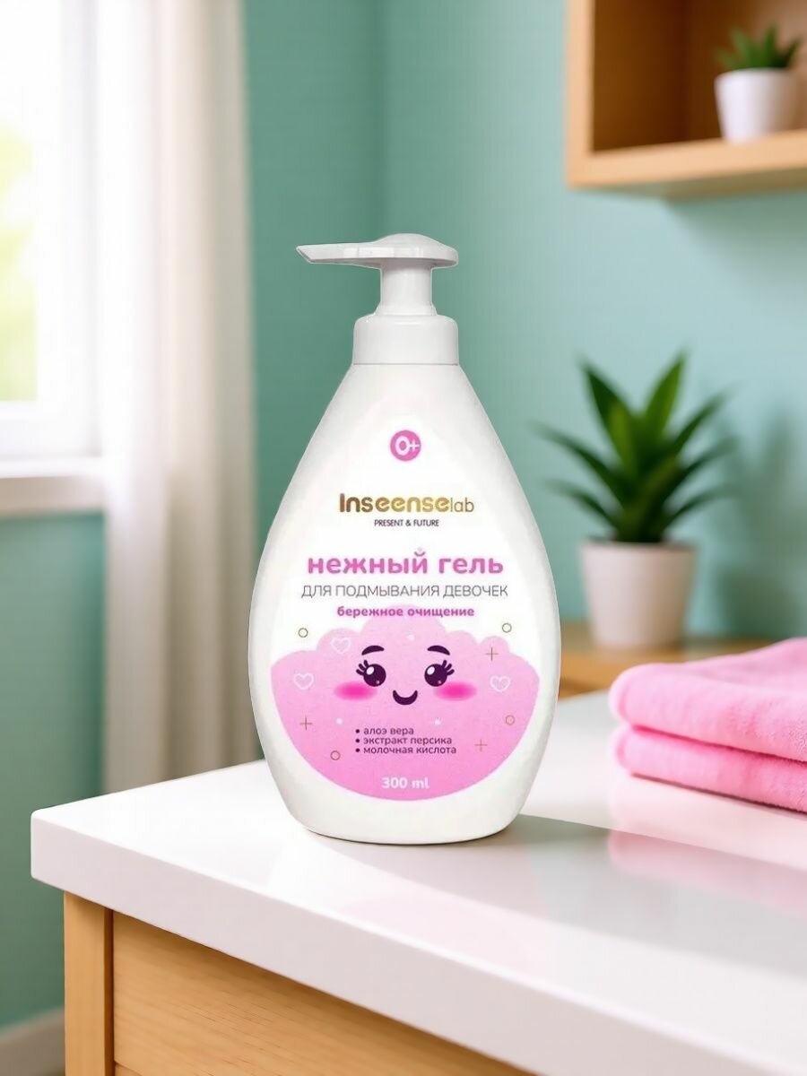 INSEENSE Гель для подмывания для девочек 280мл