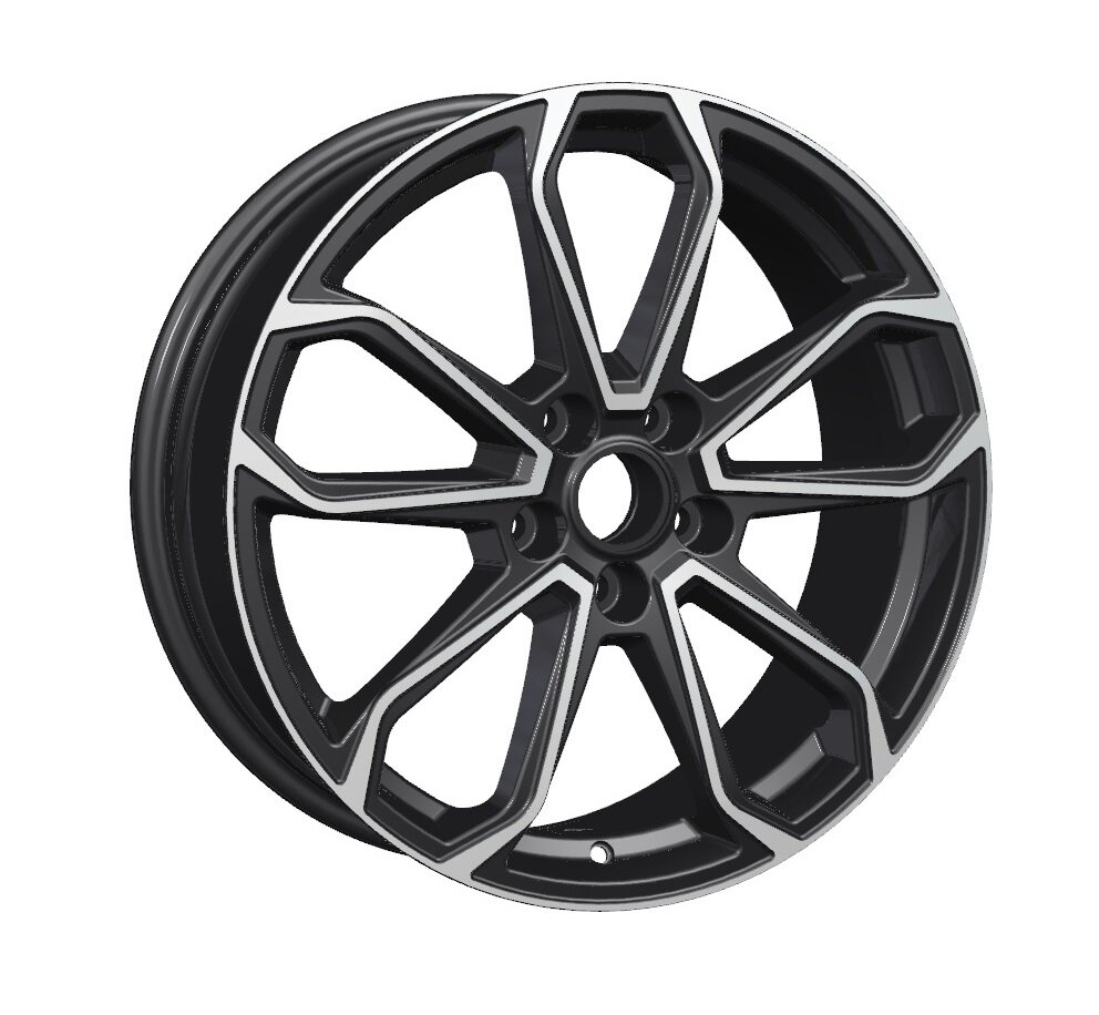 Диски автомобильные Khomen Wheels 1816 Geely Atlas Pro 7x18 5x114,3 ET45 60,1 Black-FP