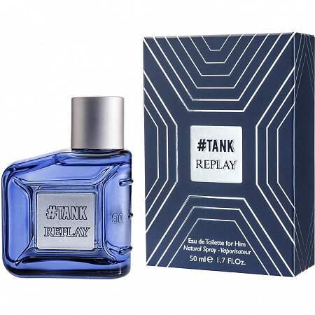 Replay #Tank For Him 50 мл, Туалетная вода мужская
