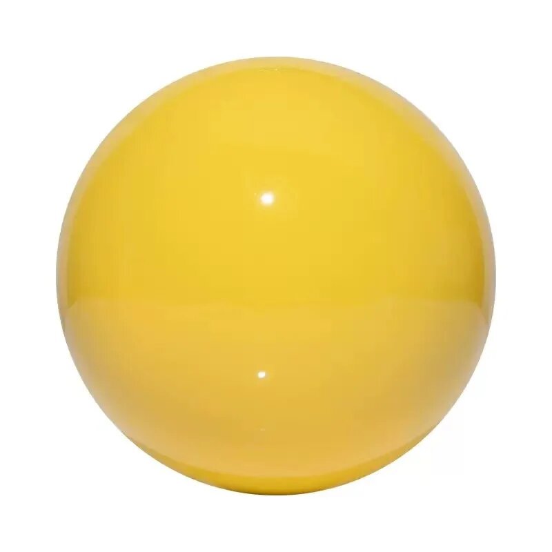 Зеркальный декоративный шар из нержавеющей стали Желтый, 76mm, Yellow