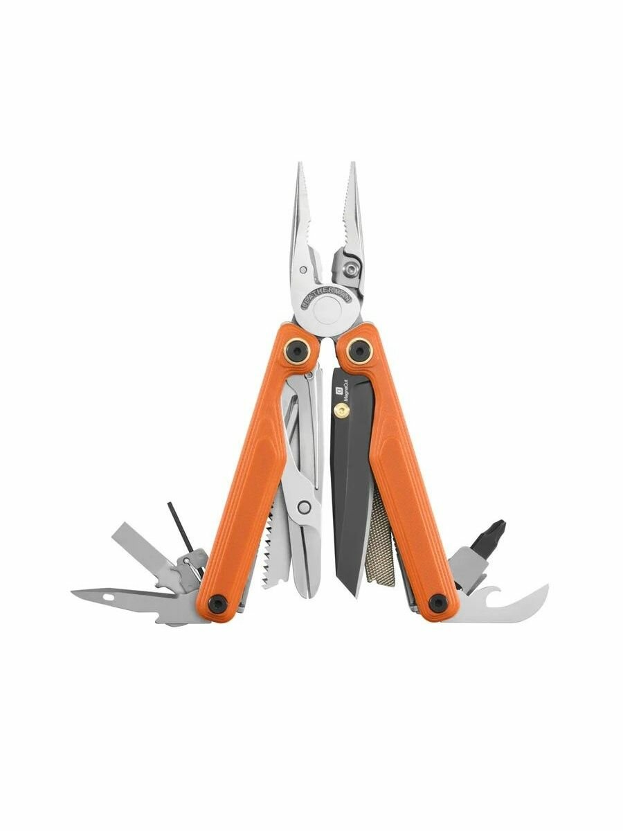 Мультитул Leatherman Wave Alpha Canyonland 833338, 16 инструментов, оранжевый