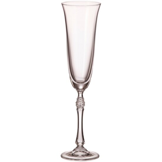 Набор фужеров для шампанского Crystal Bohemia "PARUS", 190 мл (набор 6 шт.)