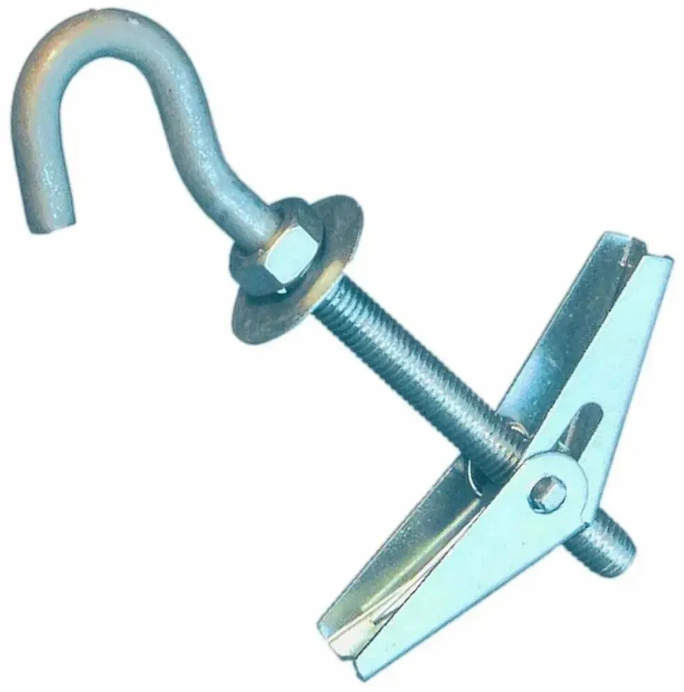 Складной пружинный анкер М4 (6 шт) с полукольцом, Stinger